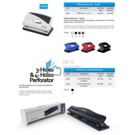 Daftar produk seperti Bantex 9329 3-Hole Perforator Black Pembolong ...